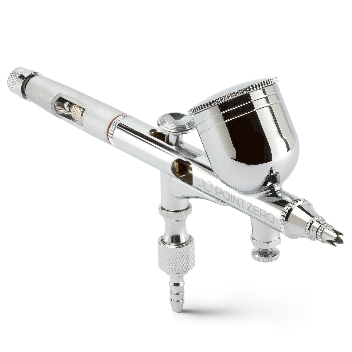Dual-Action 9cc Gravity-Feed Airbrush Set with MAC Valve - .2mm Nozzle ...