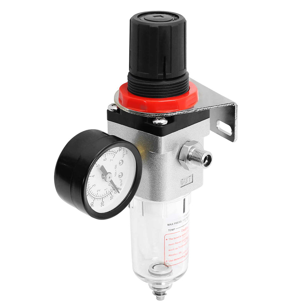 Pro Airbrush Air Compressor Regulator with Water-Trap Filter – Mix ...