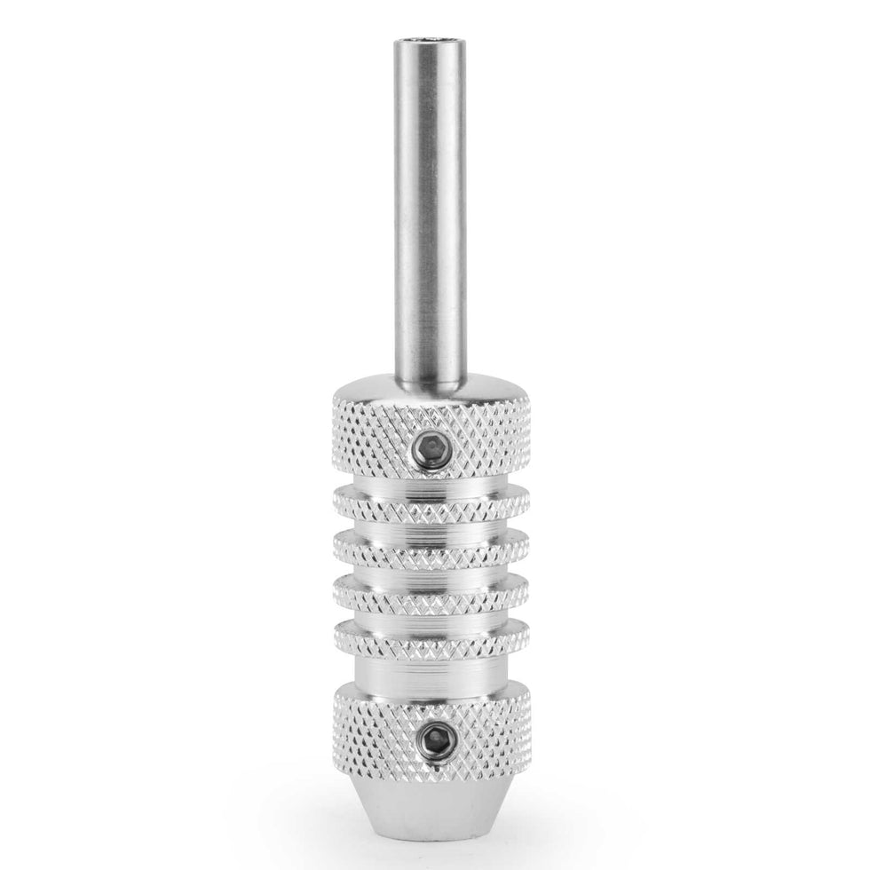 4 Knurled Tattoo Machine Grips – Mix Wholesale