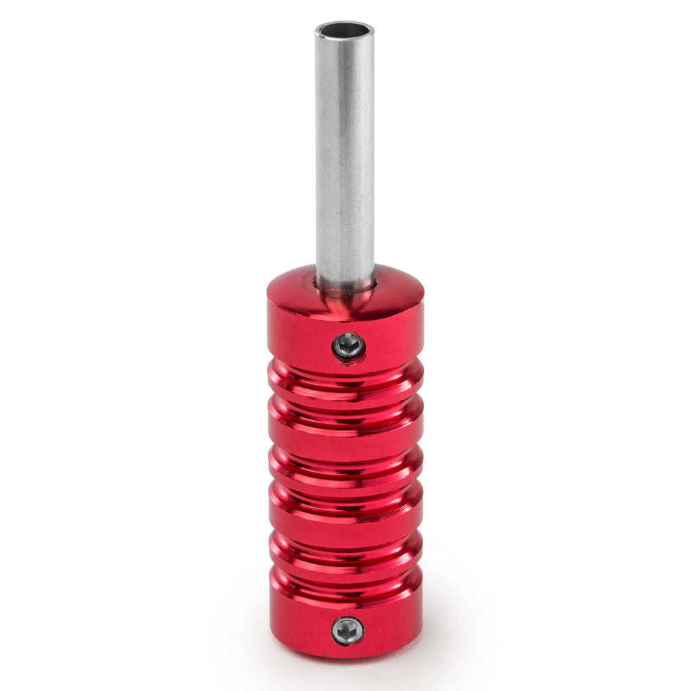 4 Ribbed Tattoo Machine Grips – Mix Wholesale