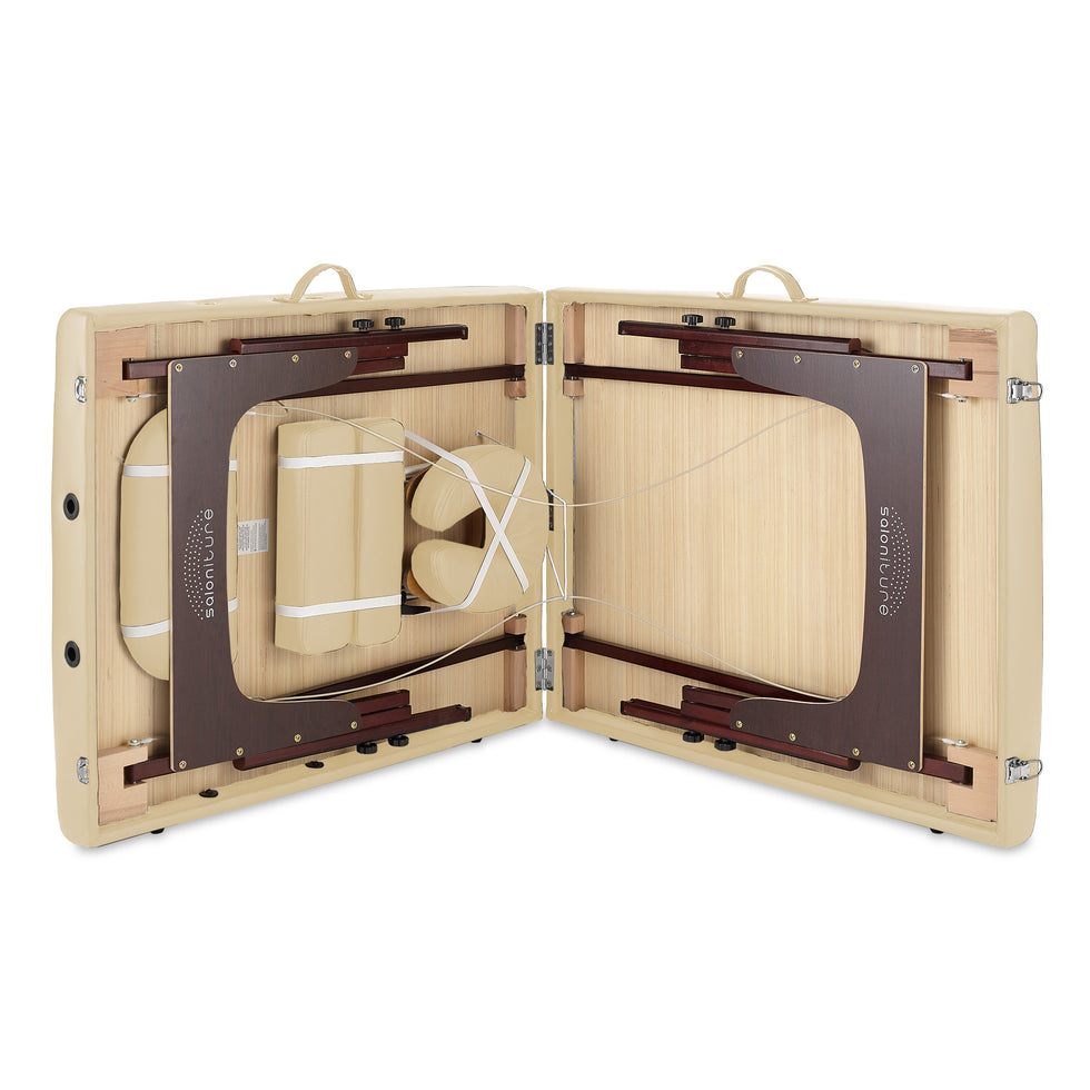 Professional Portable Bi-Fold Memory Foam Reiki Massage Table – Mix ...