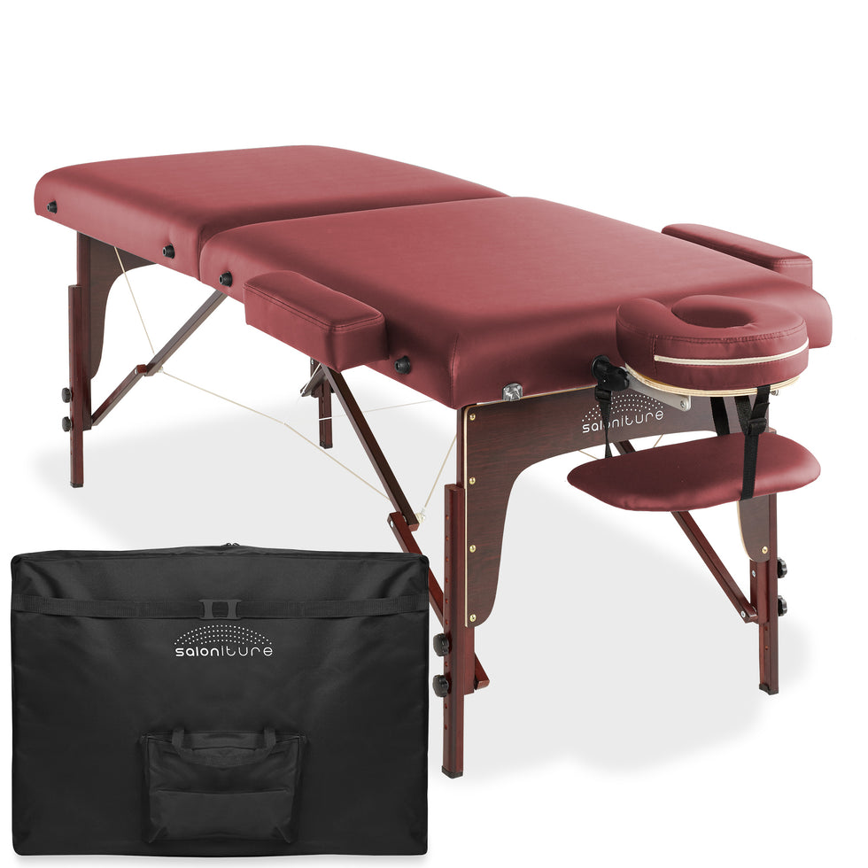 Professional Portable Bi-Fold Memory Foam Reiki Massage Table – Mix ...