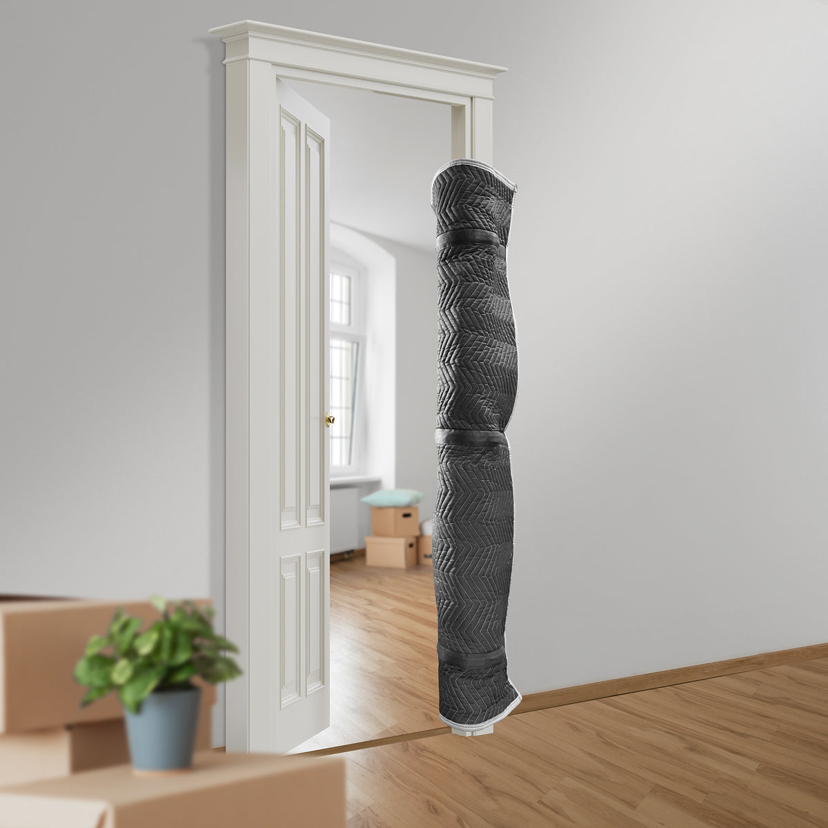 Door Jamb Protector with 3 Sewn-in Steel Spring Clips – Mix Wholesale