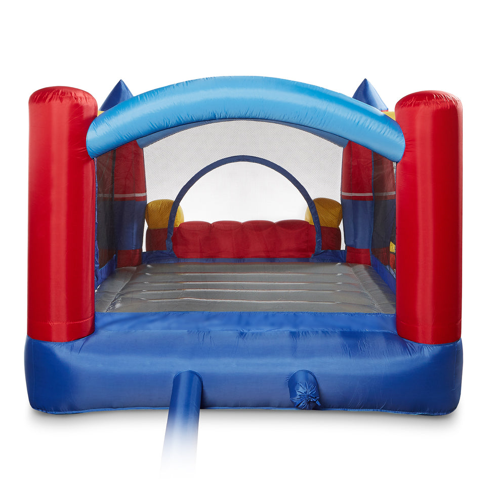 OPEN BOX - Rocket Bounce House with Slide and Blower Inflatable Bounce ...